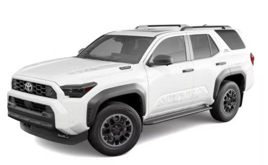 Genuine Toyota 2025+ 4Runner Graphics Black on Clear PT929-89250-02 PT ...